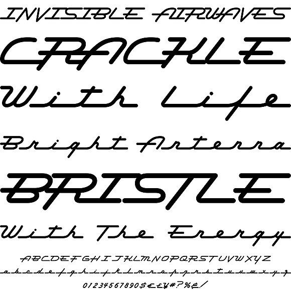 Permanent Waves - Desktop Font & WebFont - YouWorkForThem