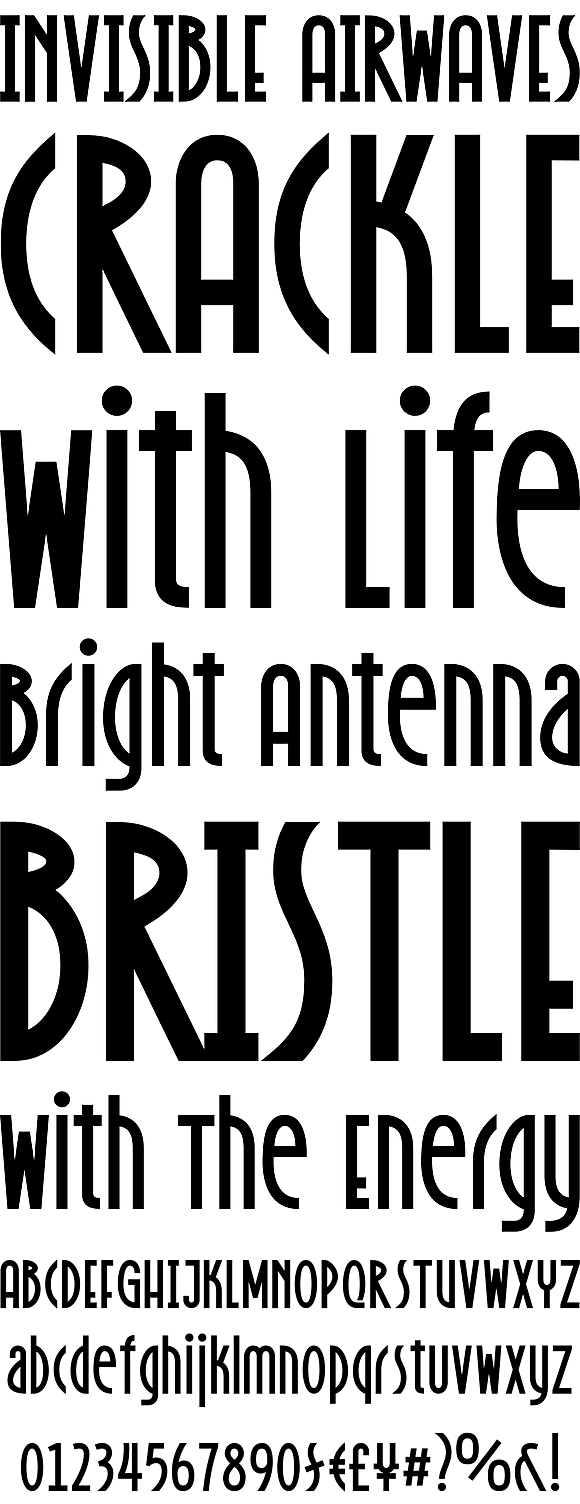 Nadsat - Desktop Font & WebFont - YouWorkForThem