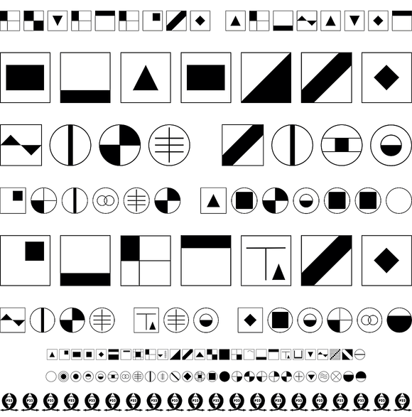 P22 De Stijl Set - Desktop Font & WebFont - YouWorkForThem