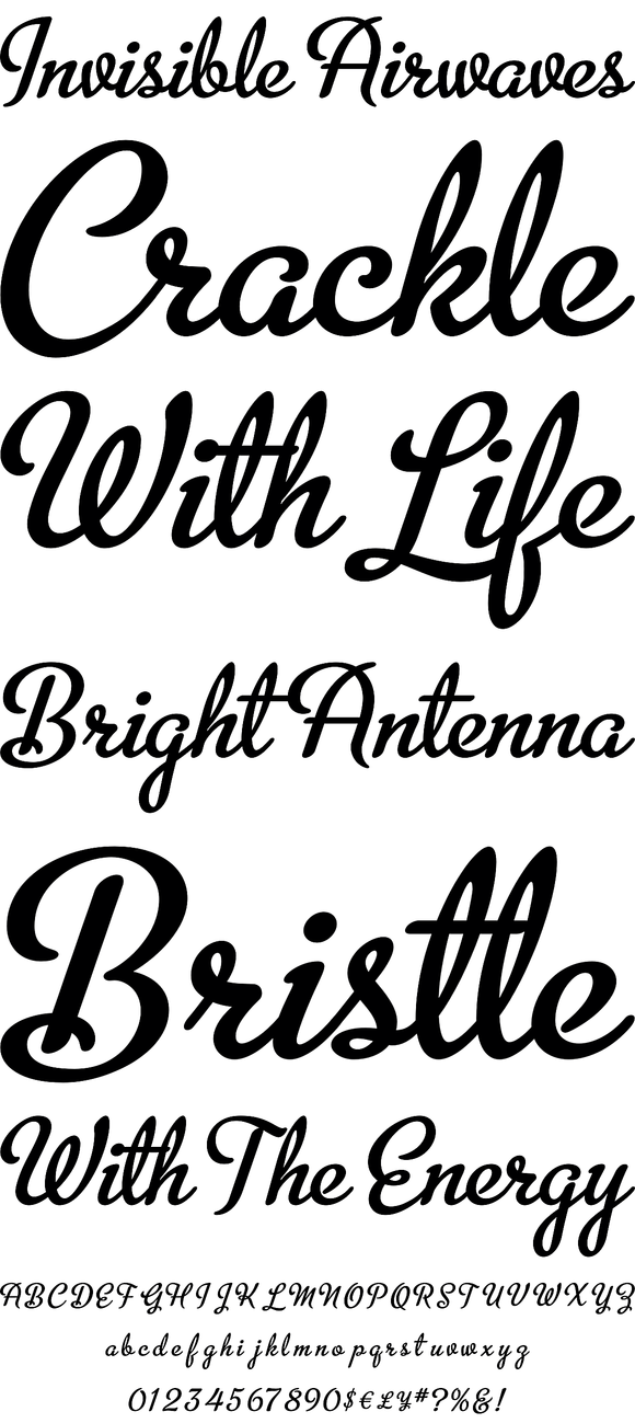 Metroscript - Desktop Font & WebFont - YouWorkForThem