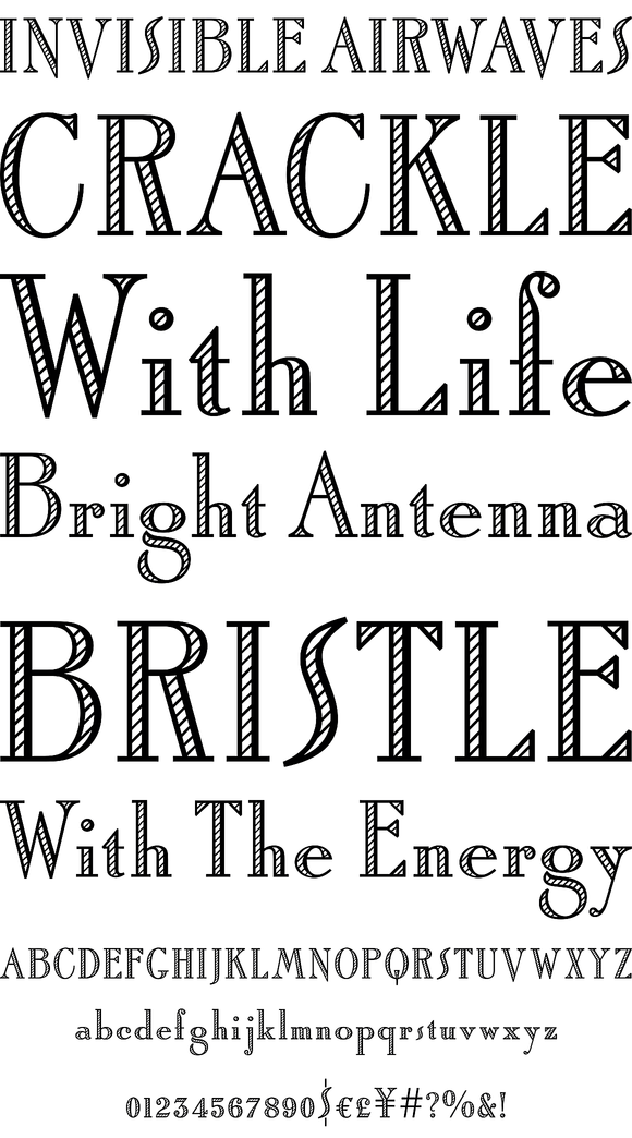 Roman Shaded - Desktop Font & WebFont - YouWorkForThem