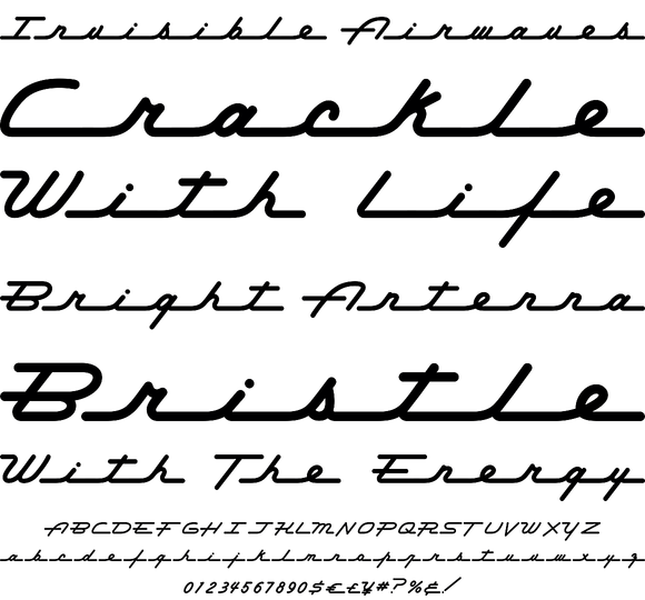 Permanent Waves - Desktop Font & WebFont - YouWorkForThem