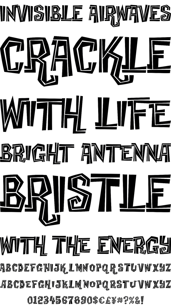 Creaky Tiki - Desktop Font & WebFont - YouWorkForThem