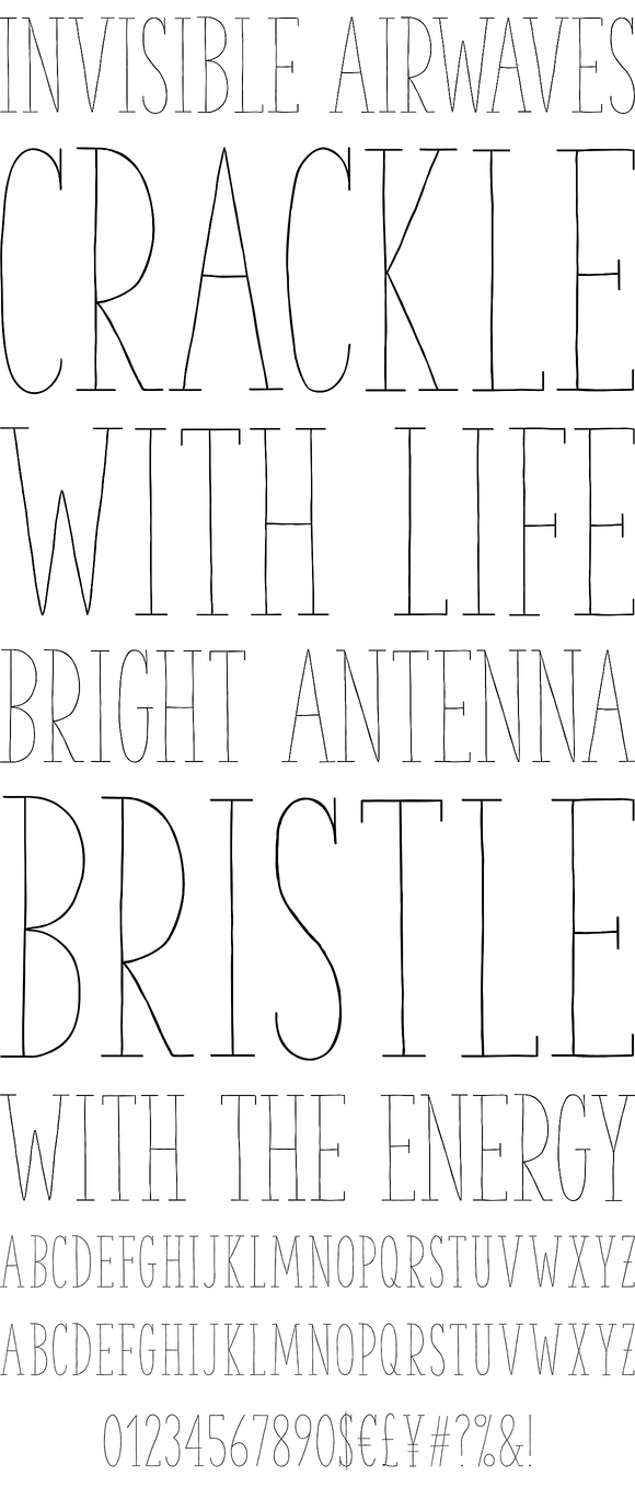 The Serif Hand - Desktop Font & WebFont - YouWorkForThem