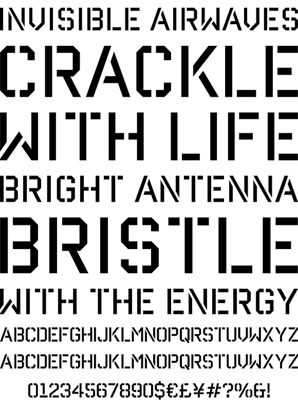 Reload Stencil - Desktop Font & WebFont - YouWorkForThem