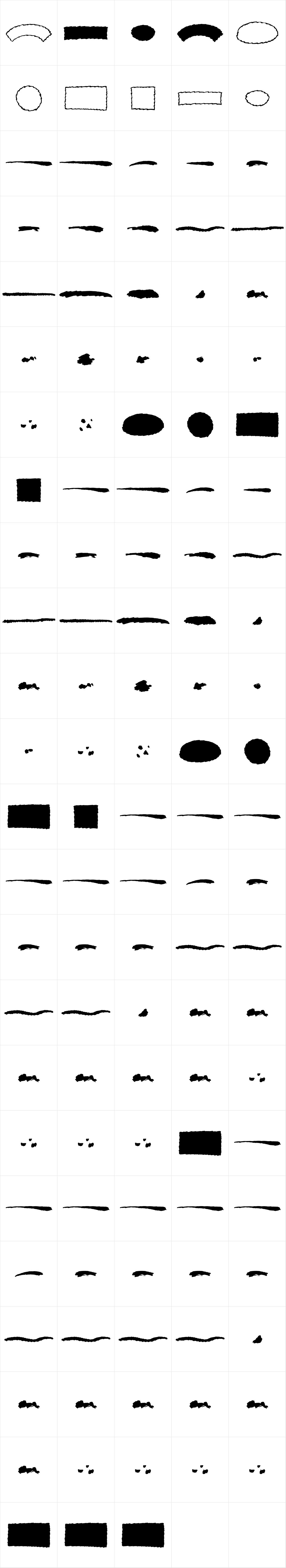 HorrorScope Symbols Font OpenType - YouWorkForThem