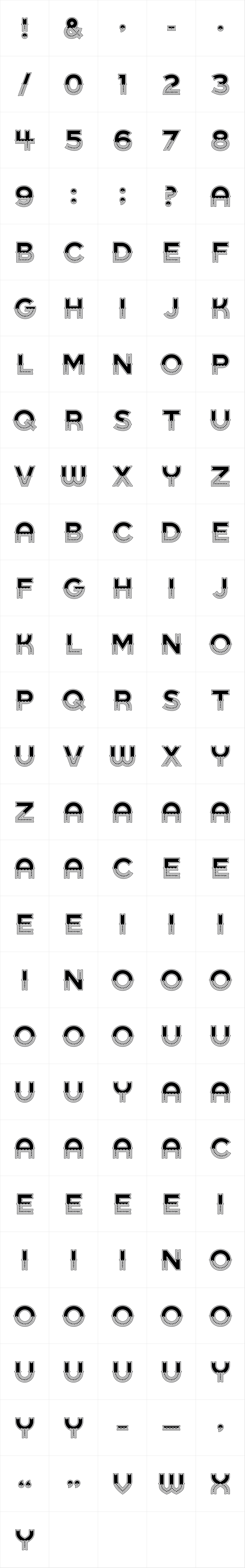 Happy Heart Outline Regular Font OpenType - YouWorkForThem