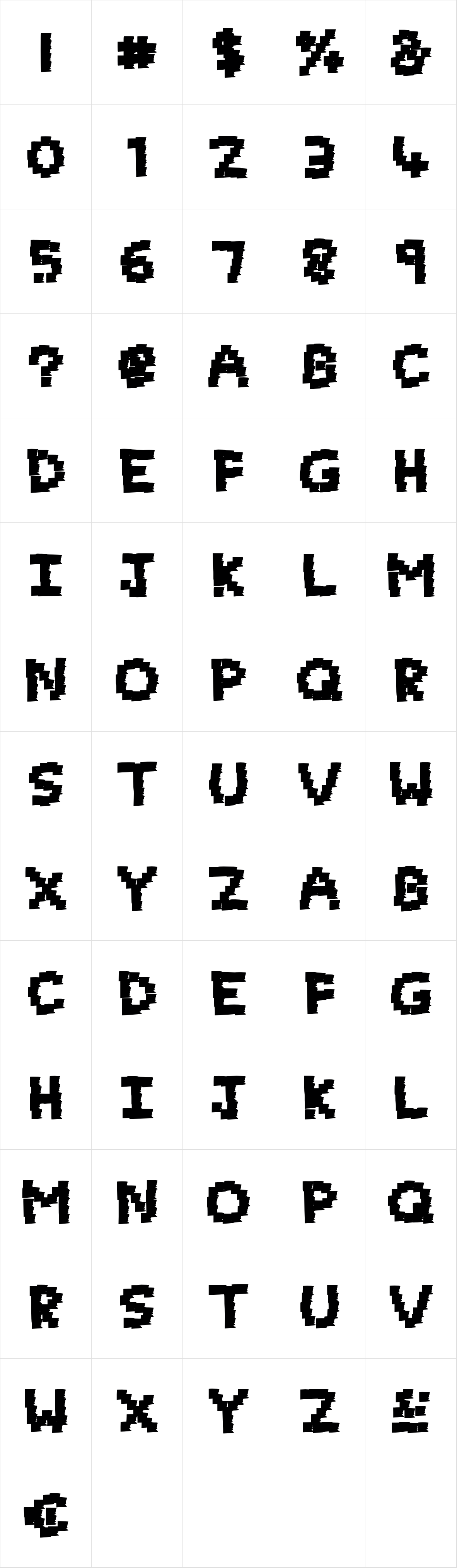 Dirty Note Font OpenType - YouWorkForThem