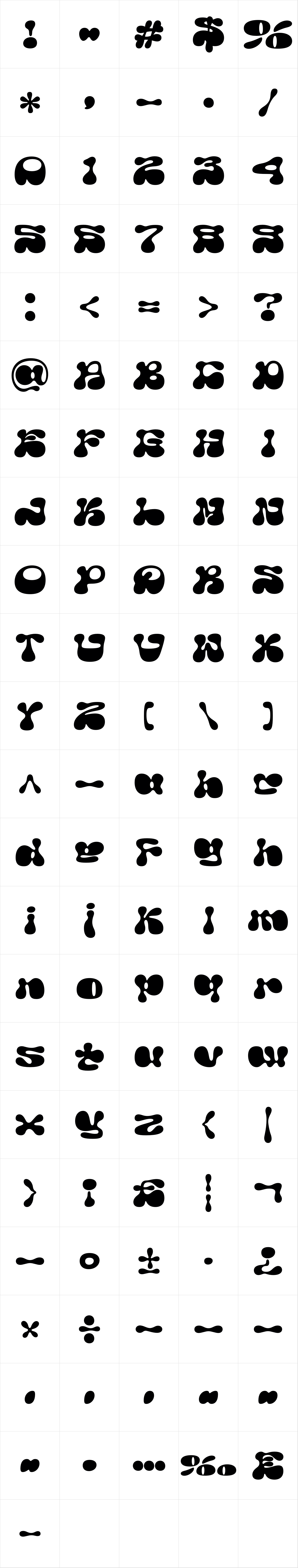 Chunky Regular Font OpenType - YouWorkForThem