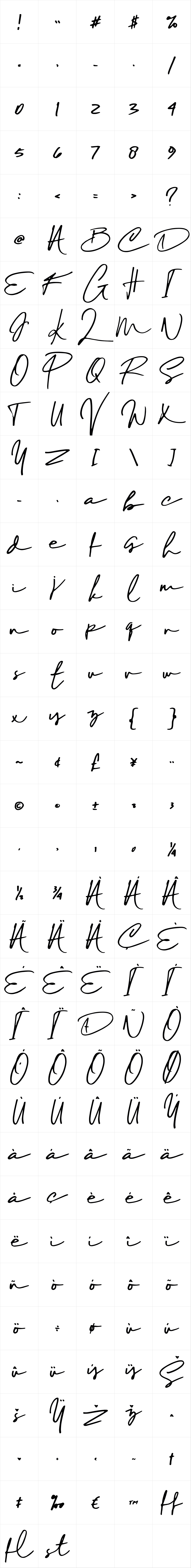 Maddison Signature Signature Font TrueType - YouWorkForThem