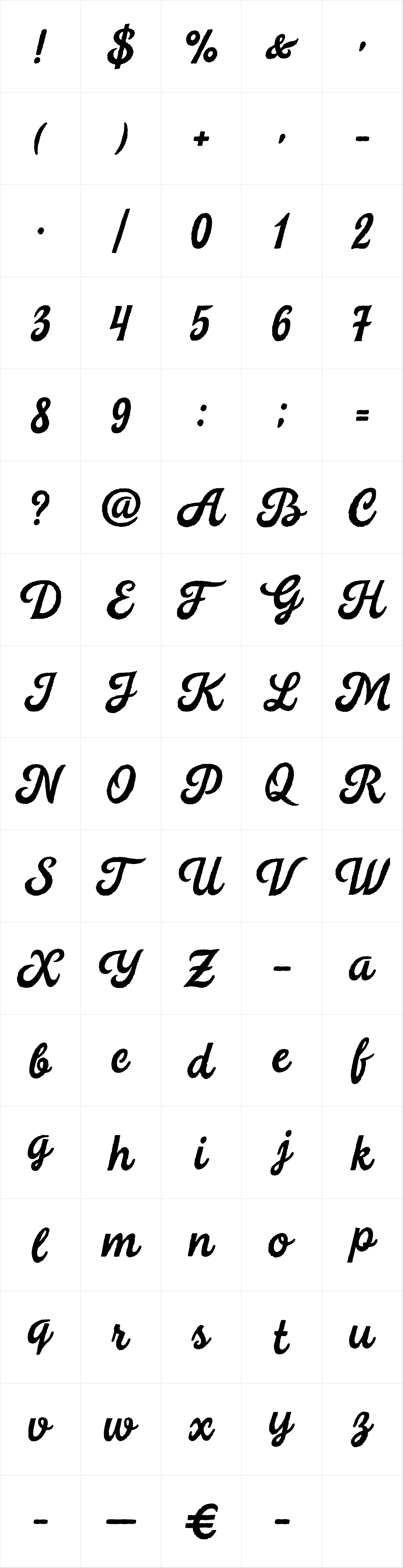 Legend Script Font TrueType - YouWorkForThem