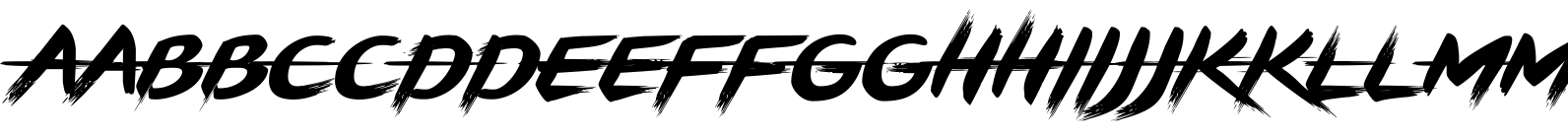 BrushStrike Font - FontPath