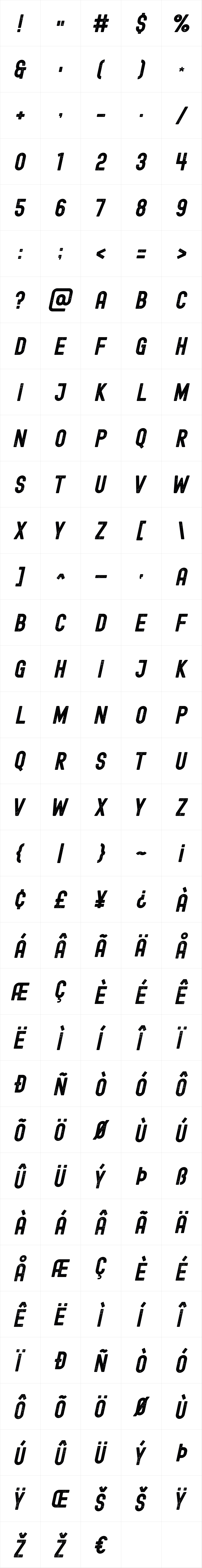 Edmund Texture Italic Font OpenType - YouWorkForThem