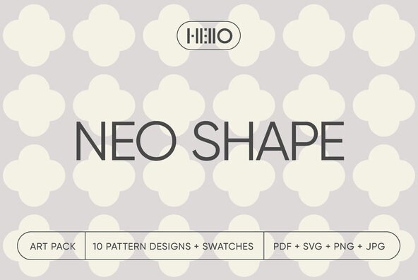 Neo Shape Patterns Graphics - YouWorkForThem