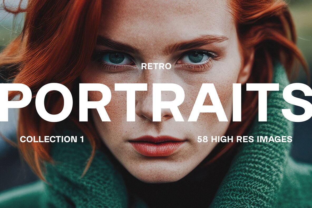 Retro Portraits Collection - FontPath
