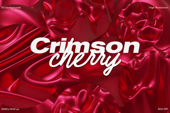 Crimson Cherry - 50 Backgrounds Graphics - YouWorkForThem