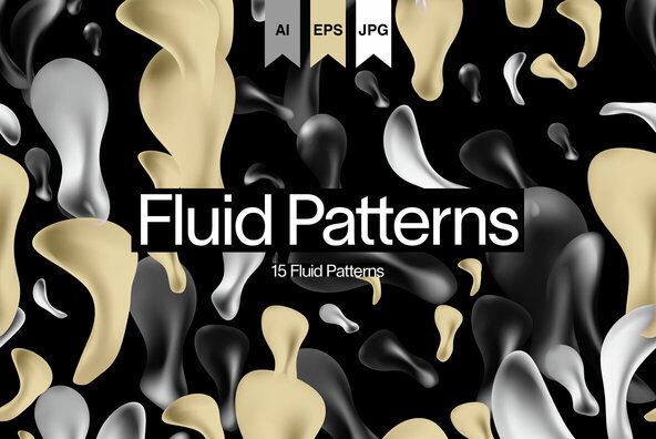 Fluid Patterns Graphics - YouWorkForThem
