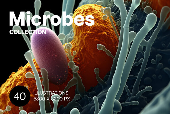 Microbes Graphics - YouWorkForThem