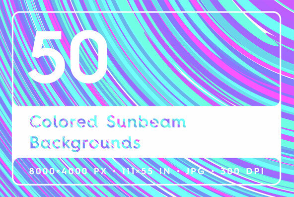 50 Colored Sunbeam Backgrounds Graphics - YouWorkForThem