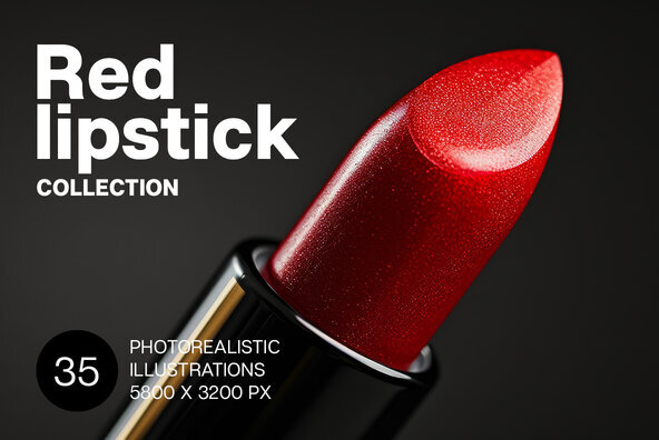 Red lipstick Graphics - YouWorkForThem