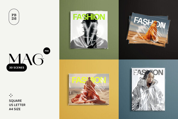 Ultimate Magazine Mockups Bundle Graphics - YouWorkForThem