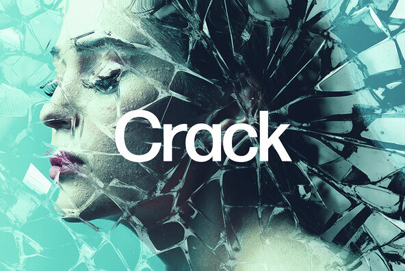 Cracked Glass Photo Effect - YouWorkForThem