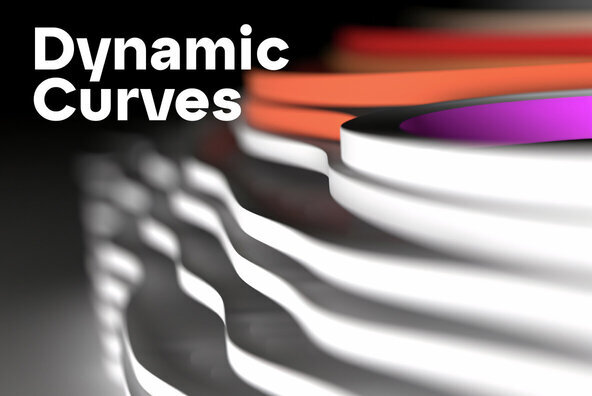 Dynamic Curves Graphics - YouWorkForThem