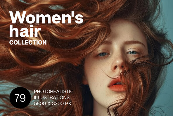 Womens hair Graphics - YouWorkForThem