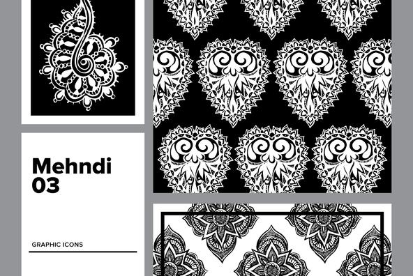 Mehndi 03 Graphics - YouWorkForThem