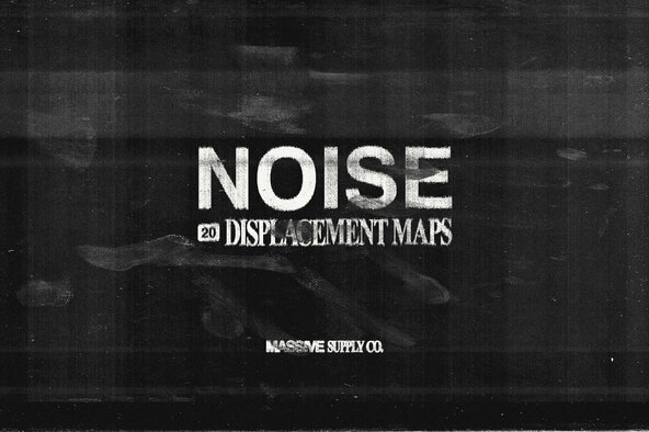 Noise Displacement Map Pack Graphics - YouWorkForThem