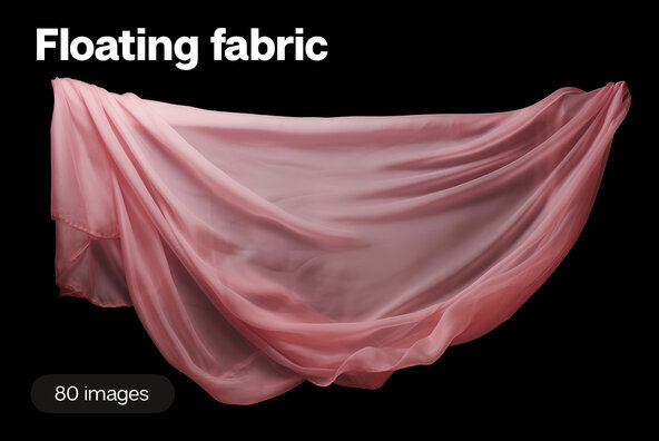 Floating fabric Graphics - YouWorkForThem