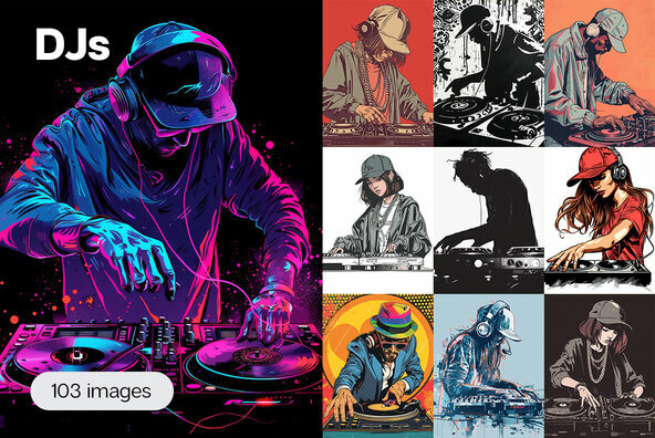 DJs Graphics - YouWorkForThem