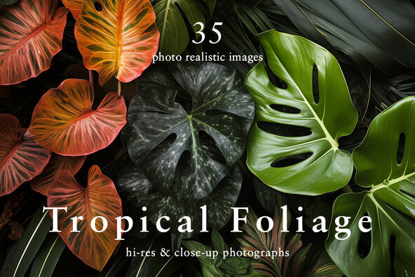 Tropical Foliage Graphics - YouWorkForThem