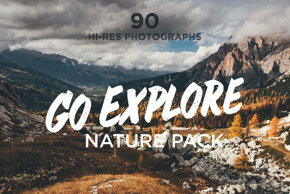 Go Explore Nature photo pack Graphics - YouWorkForThem