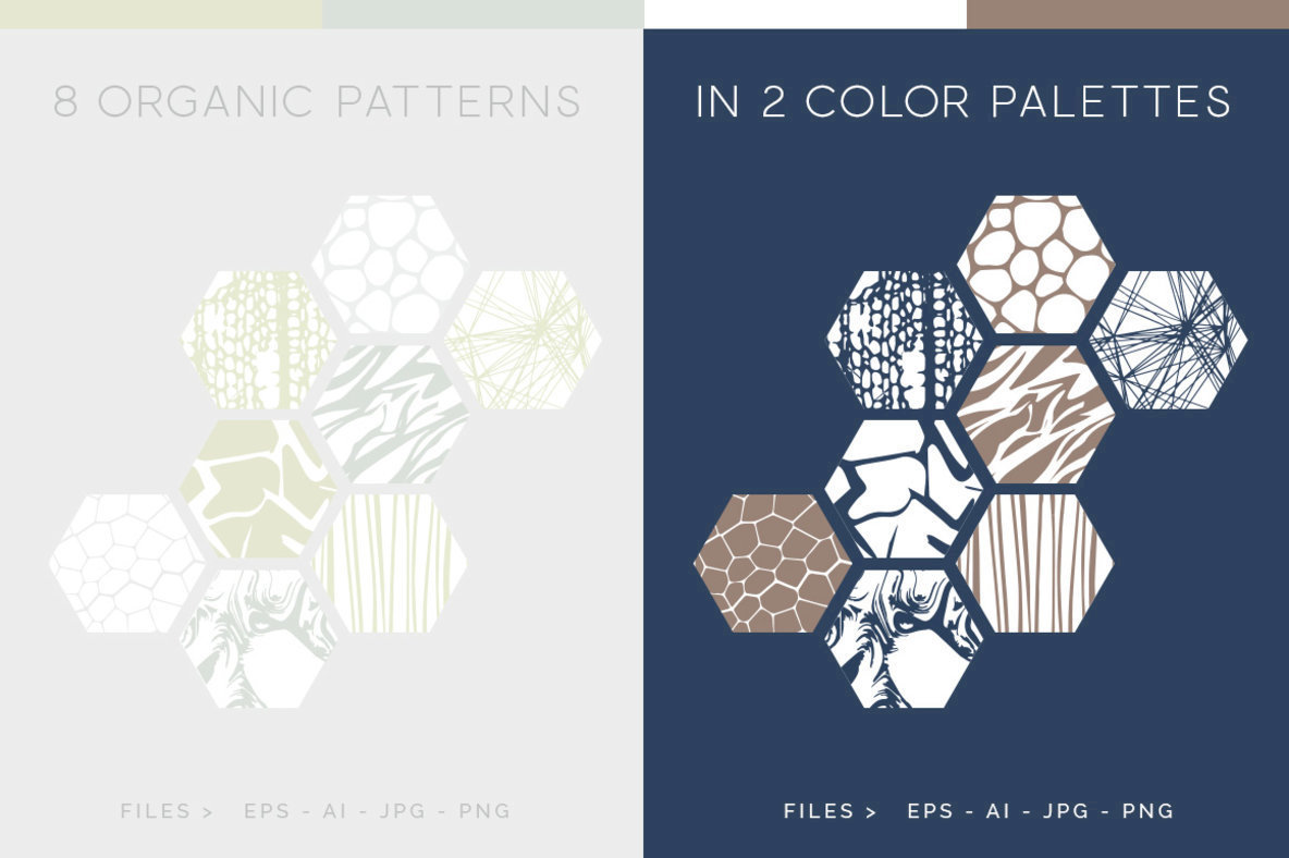 Organic Patterns Graphics - Youworkforthem