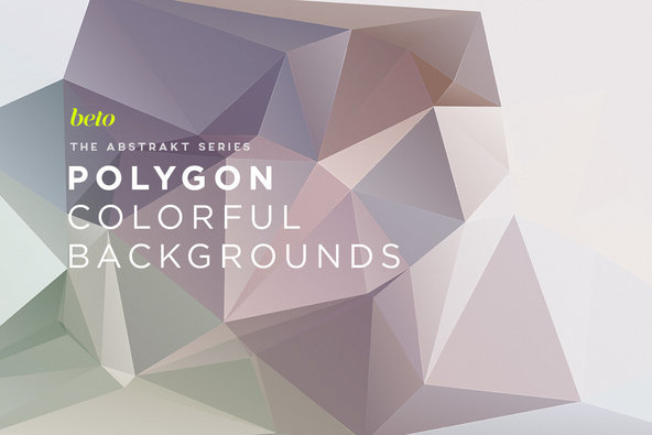 Polygon Abstract Backgrounds 04 Graphics - YouWorkForThem