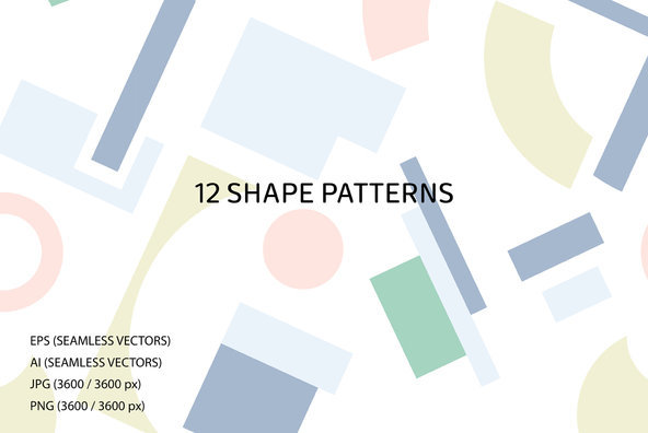 Shape Patterns Graphics - YouWorkForThem