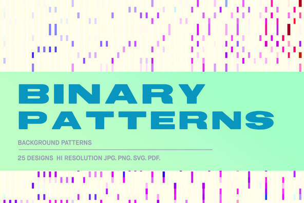 Binary Patterns Graphics - YouWorkForThem
