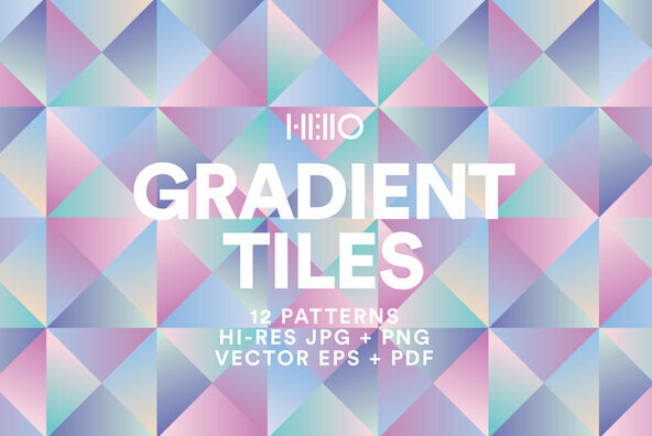 Gradient Tiles I Graphics - YouWorkForThem