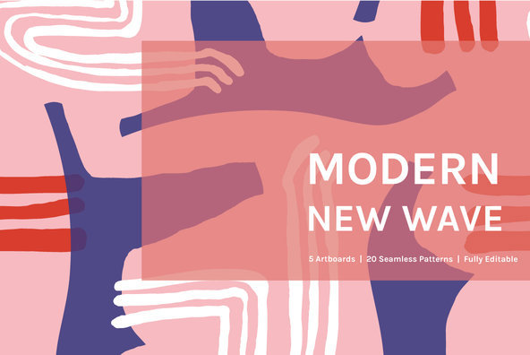 Modern New Wave Graphics - YouWorkForThem