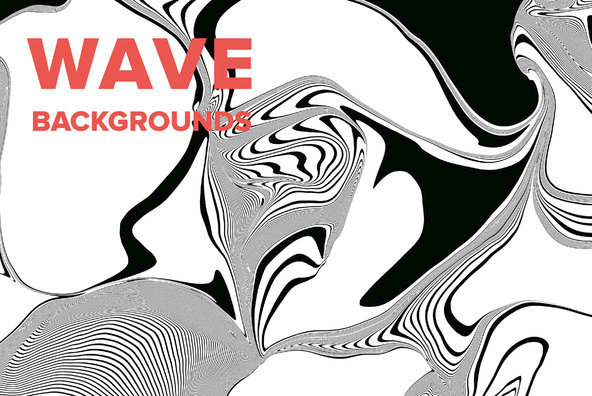 Wave Backgrounds Graphics - YouWorkForThem