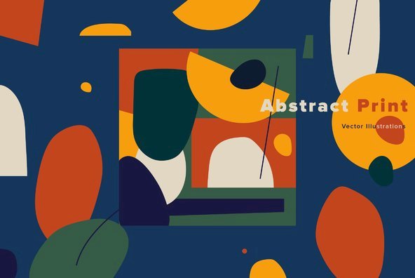 Abstract Print Graphics - YouWorkForThem