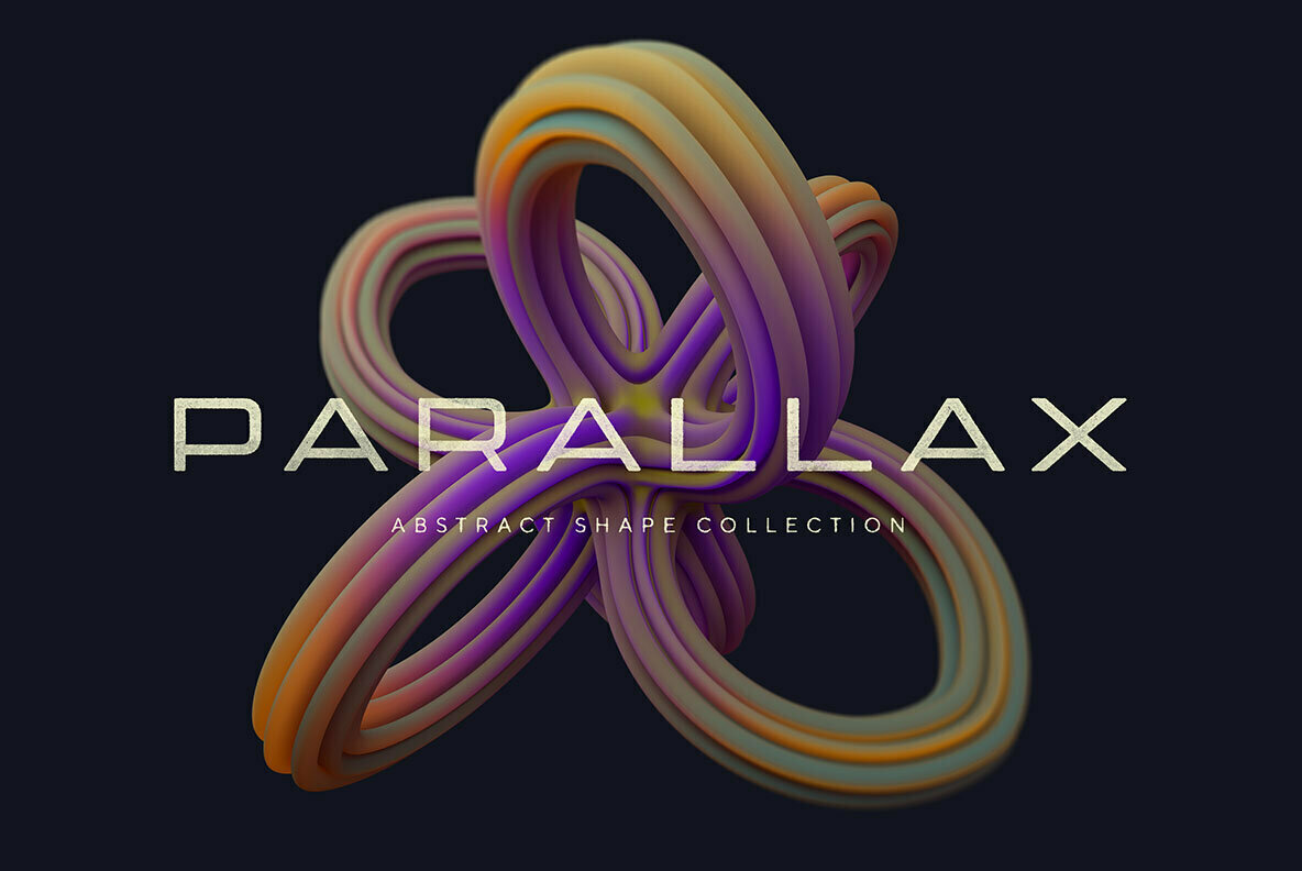 Parallax Abstract Shapes Graphics - YouWorkForThem