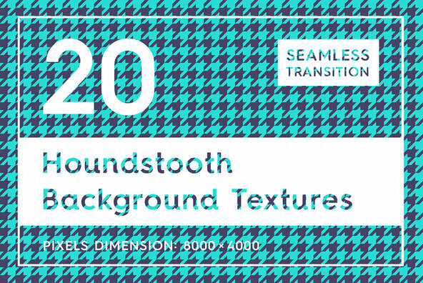 20 Houndstooth Background Textures Graphics - YouWorkForThem