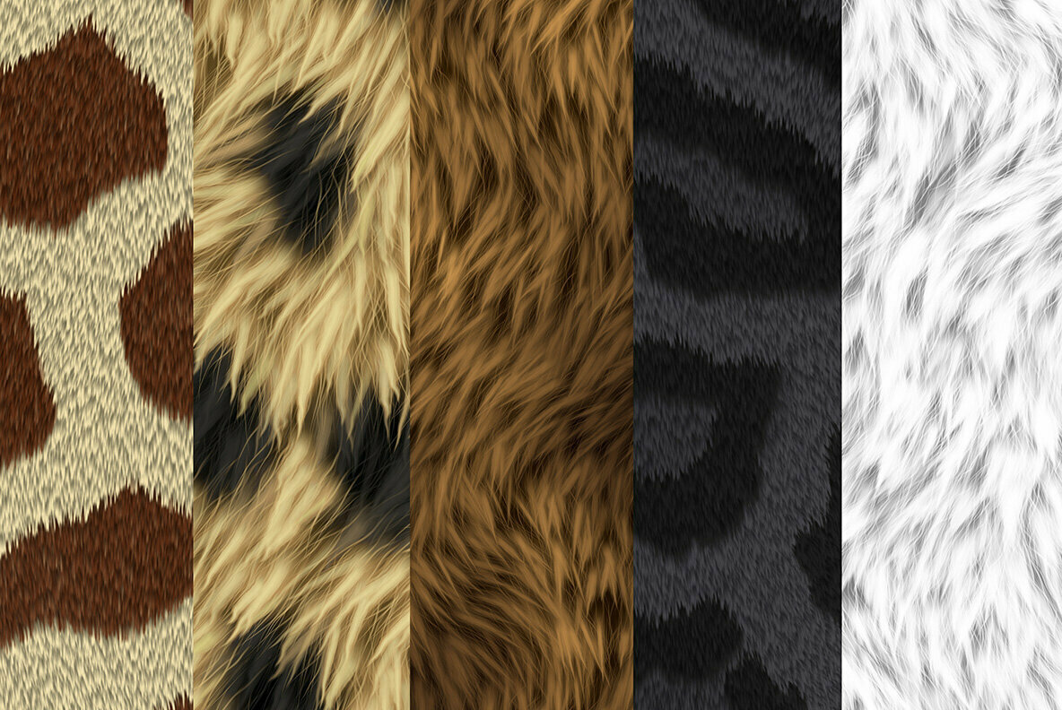 Animal Fur Textures 2 Graphics - YouWorkForThem