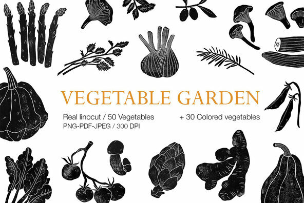 Vegetable Garden Graphics - YouWorkForThem