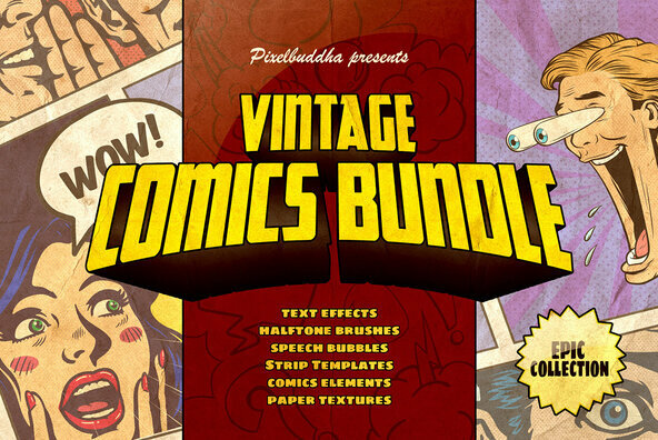 Marvelous Vintage Comics Bundle - YouWorkForThem