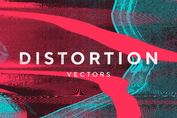 Distortion EPS Vectors Graphics - YouWorkForThem