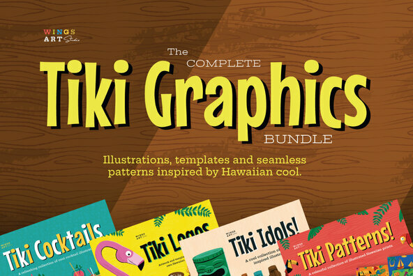 The Complete Tiki Graphics Bundle Graphics - YouWorkForThem