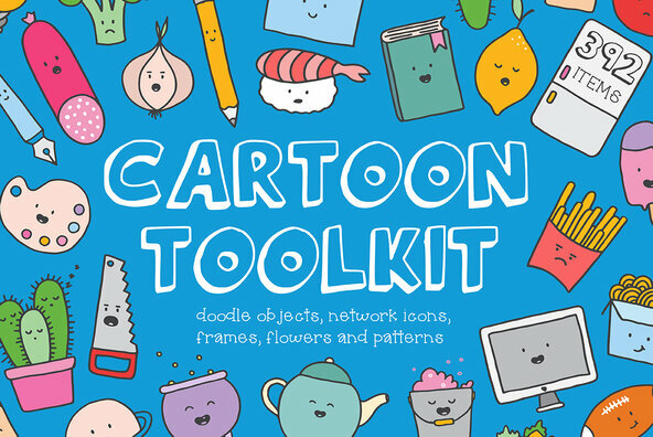 Cartoon Toolkit Graphics - YouWorkForThem
